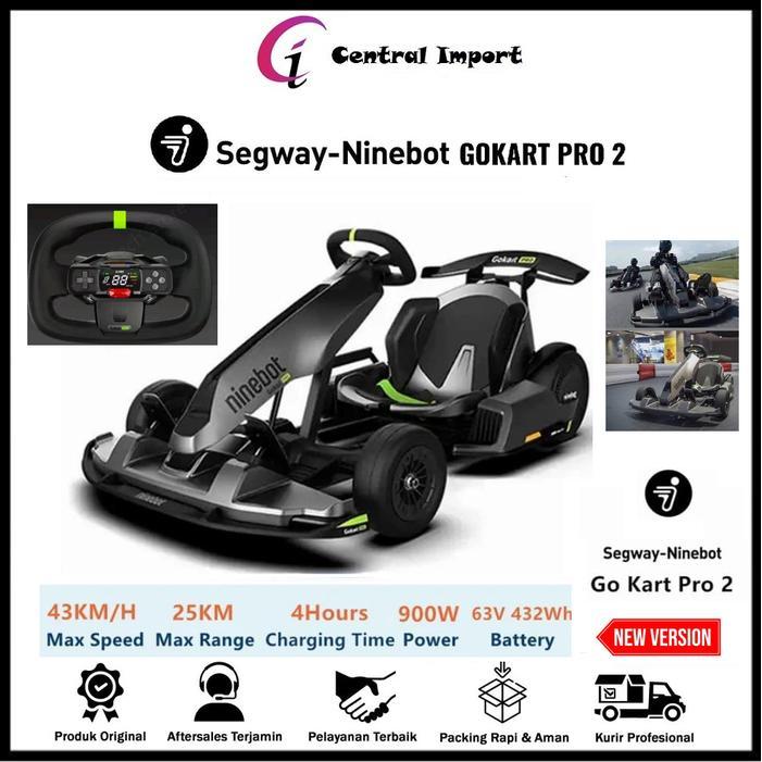 Jual Xiaomi Segway Ninebot Gokart Pro Versi 2 Fullkit With Ninebot Mini ...
