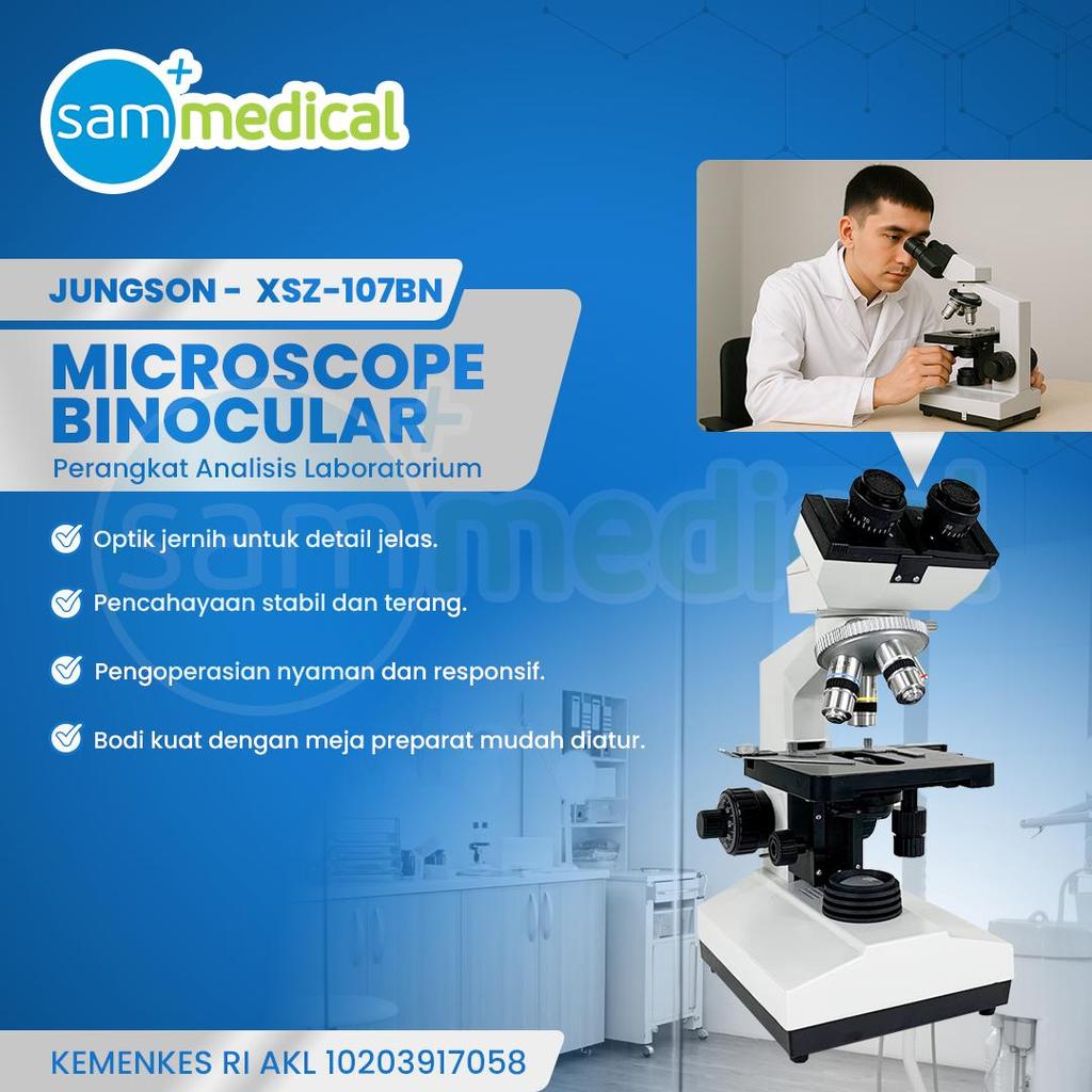 Jual Jungson Microscope XSZ-107BN / Mikroskop Binokular Binokuler ...