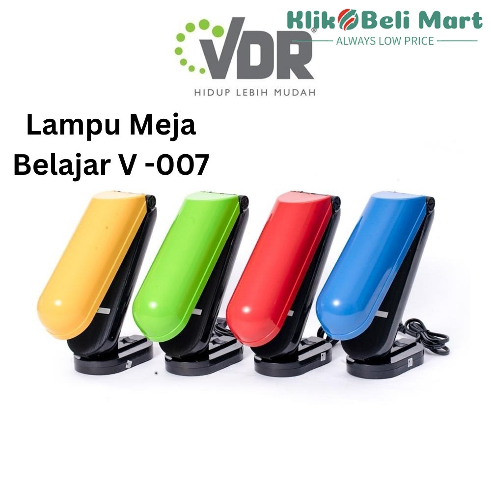 Jual [KBM] Lampu Meja Belajar VDR V-007 Lampu Baca LED Lipat Bebek ...