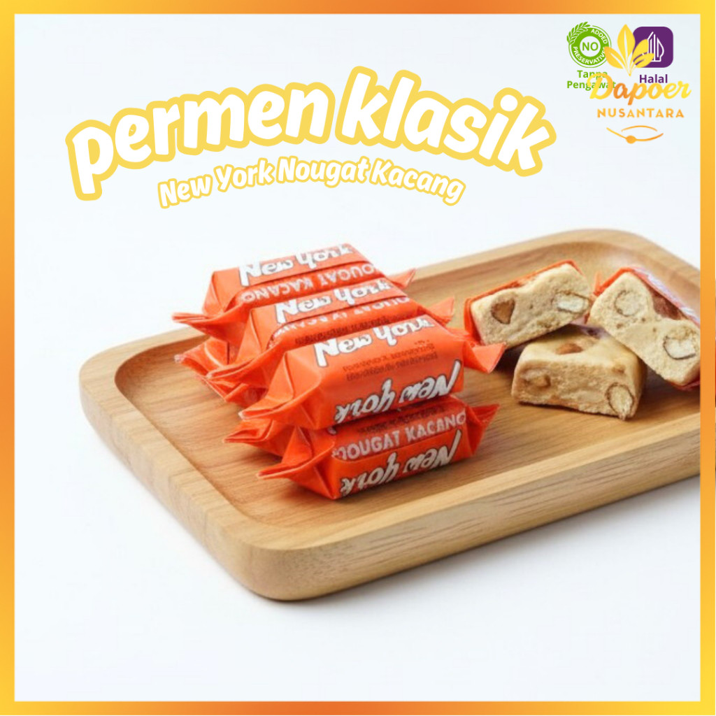 Jual Permen Jadul Legendaris enak permen nougat kacang Manis Gurih 250 ...
