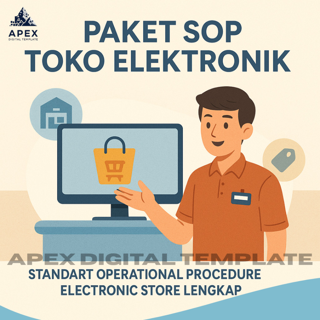 Jual Paket SOP Toko Elektronik Lengkap - Standar Operasional Prosedur ...