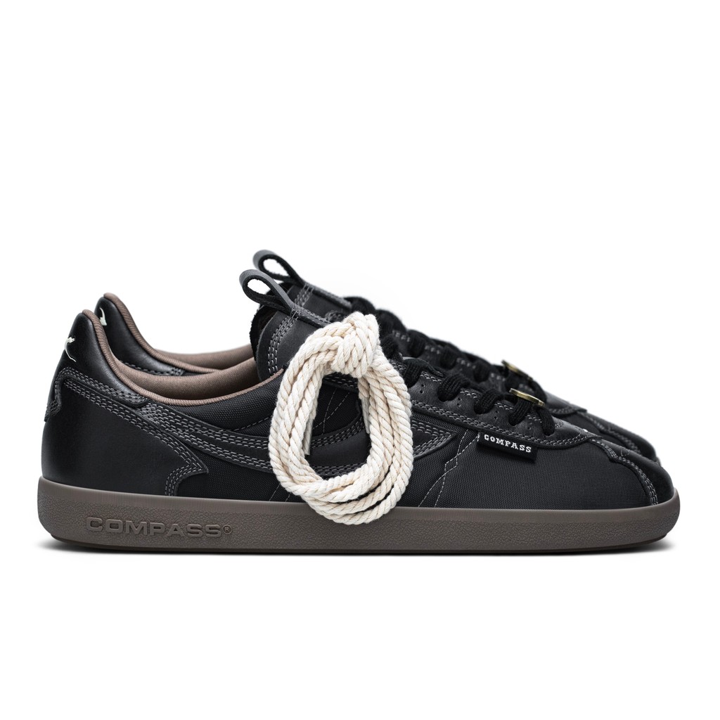 Jual Sepatu Compass Tribune Mankind Black | Shopee Indonesia