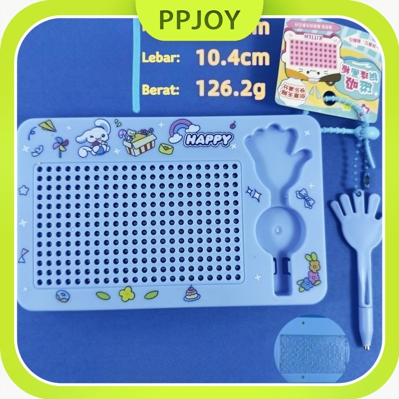 Jual Magnetic Steel Ball Drawing Board Mainan Edukasi Papan Gambar Bola ...