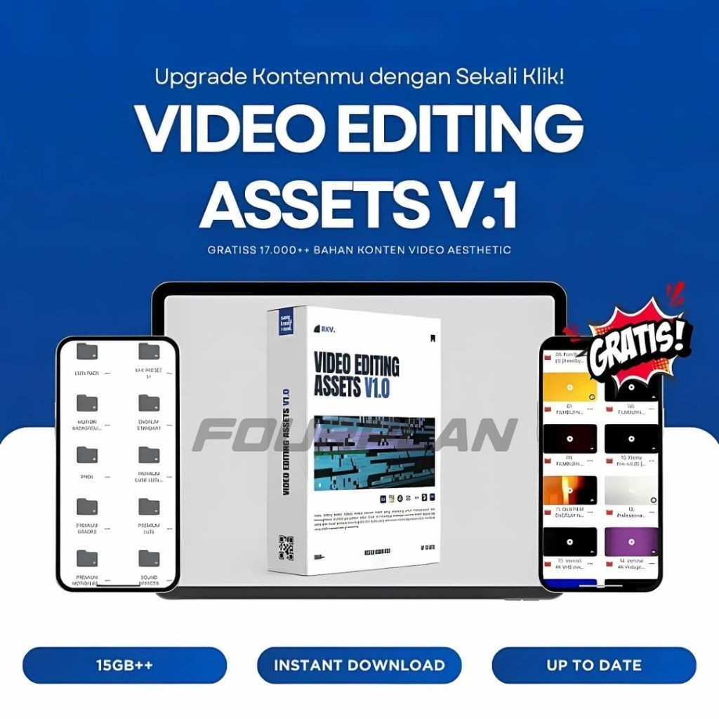 Jual All-in-One Asset Video Editing 17K+ - SFX, Overlay, Transition ...