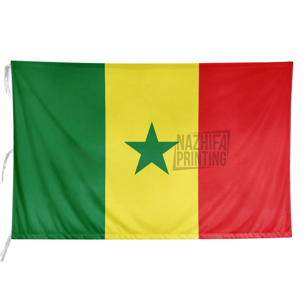 Jual Bendera Senegal (Bendera Negara) - Ukuran Lengkap (Kecil, Sedang ...