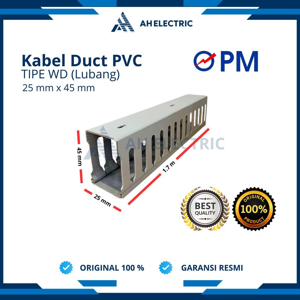 Jual PM ELECTRIC Kabel Duct WD | WD-1 25x45 mm 25 x 45 mm | Cable Duct ...