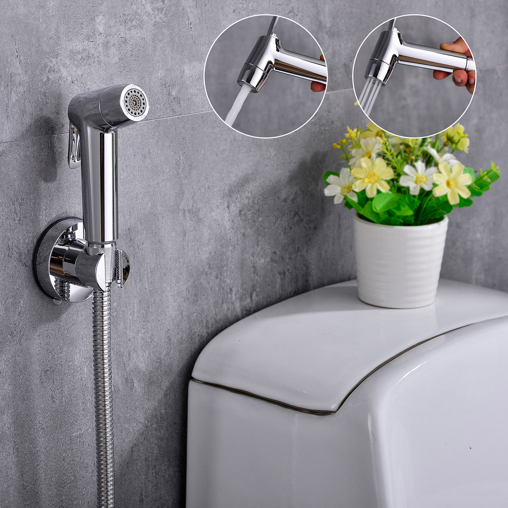 Jual Handheld Bidet Sprayer For Bathroom Toilet Kitchen Garden ...