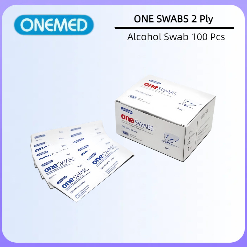 Jual One Swabs Alkohol Swab 100 Pcs OneSwabs. Alkohol Oneswab. Onemed ...