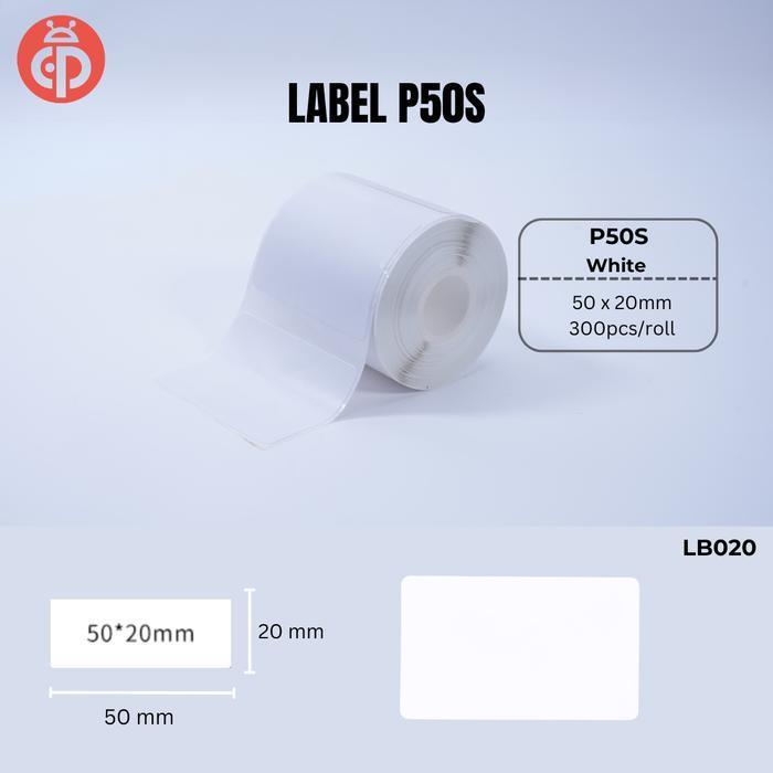 Jual Kertas Termal Stiker High Quality Putih Printer Label Marklife ...