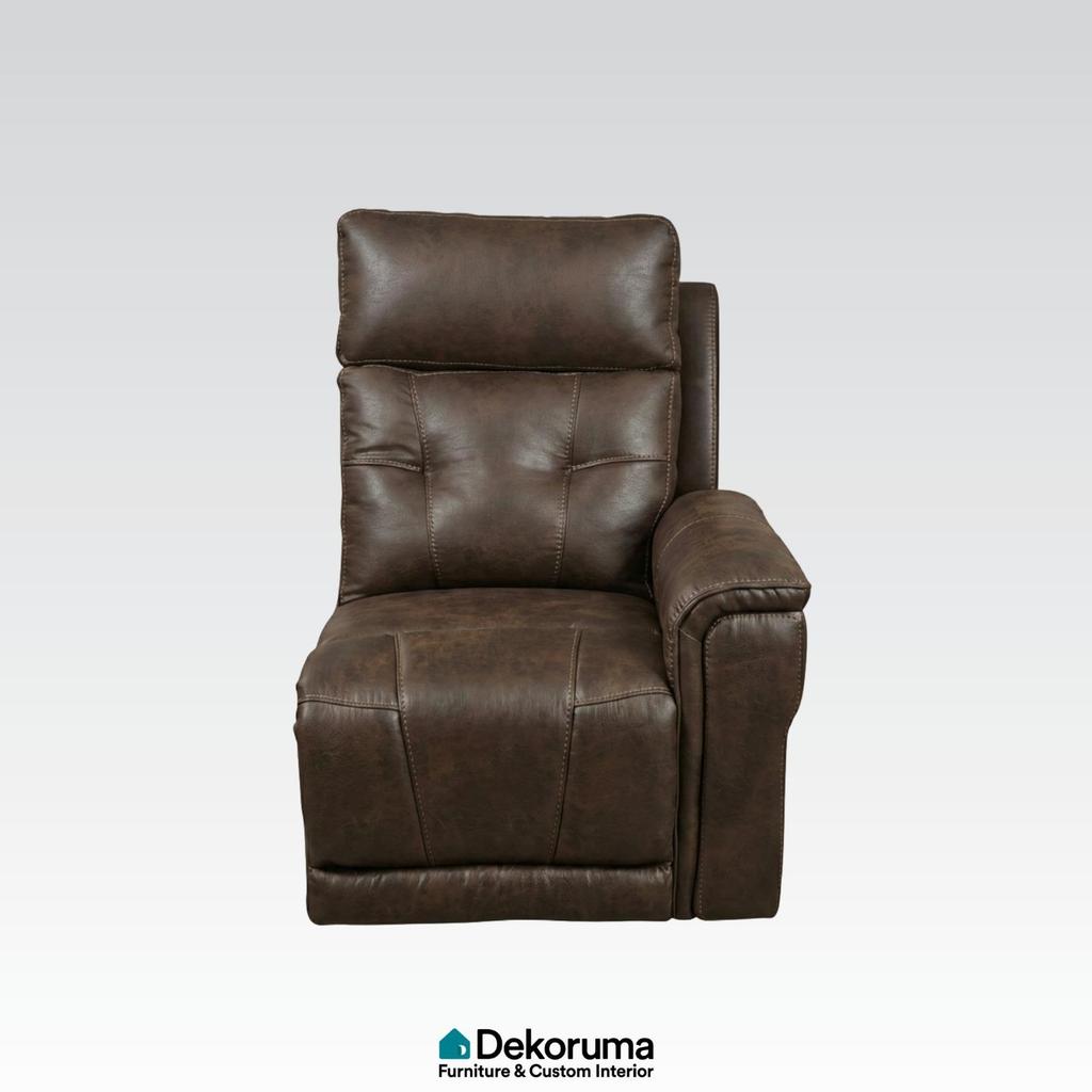Jual Dekoruma Tenzo CAMERON Sofa Modular Kulit Featherlux / Sofa Faux ...