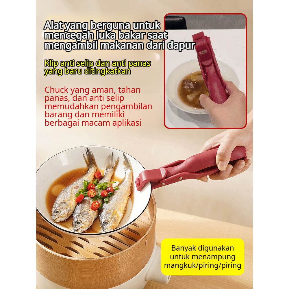 Jual Anti Slip & Anti Panas Penyepit Anti Licin & Anti Panas Dapur ...