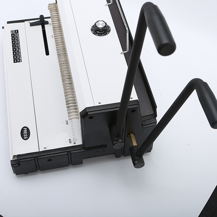 Jual A3 paper document album calendar binding machine Double iron ring ...