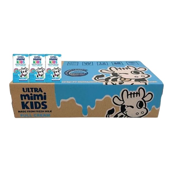 Jual ULTRA MIMI KIDS FULL CREAM KARTON (40 X 125 ML) | Shopee Indonesia