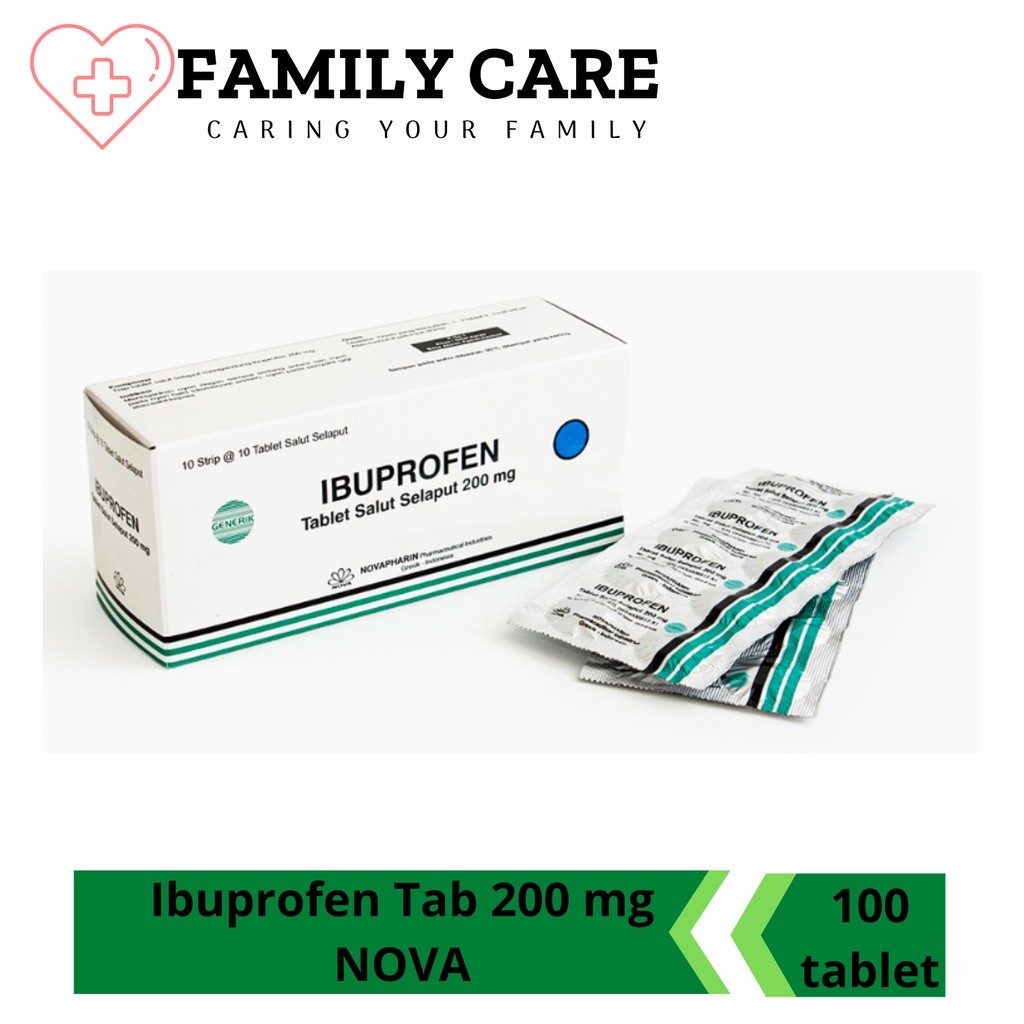 Jual Ibuprofen 400 MG Terlengkap & Harga Terbaru Juni 2026 | Shopee ...