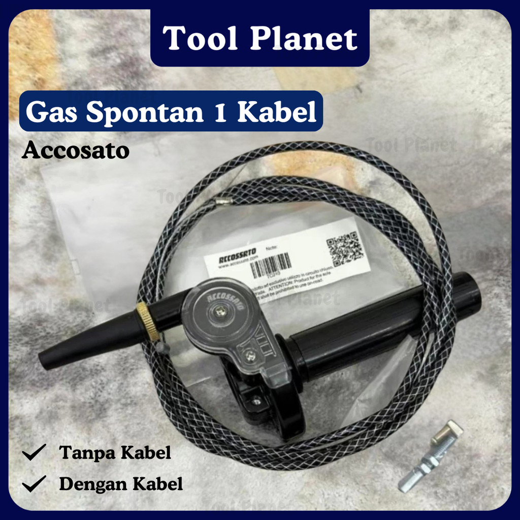 Jual Tool Planet (Garansi 1 Tahun) Gas Spontan 1 Kabel Accosato TC010 ...