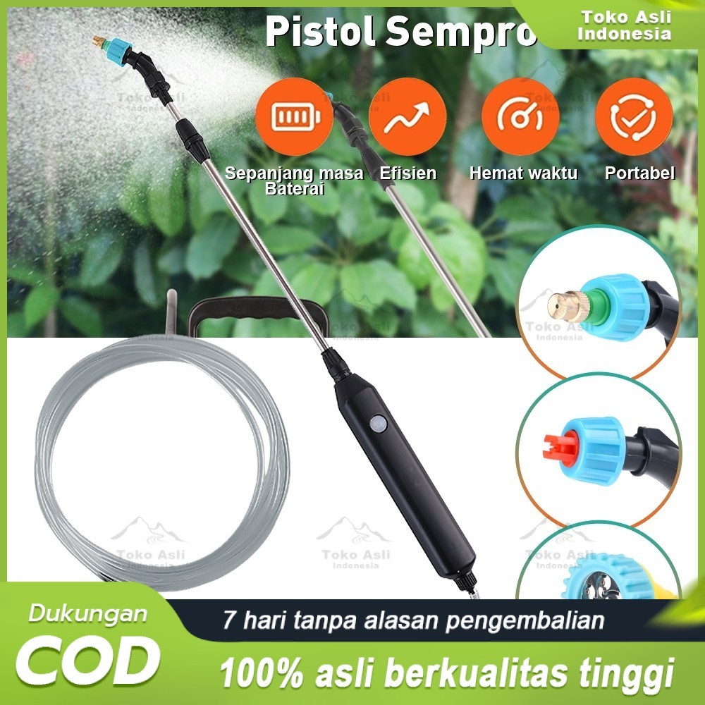 Jual Stik Sprayer Elektrik Penyiram Tanaman Adjustable Nozzle Spray ...
