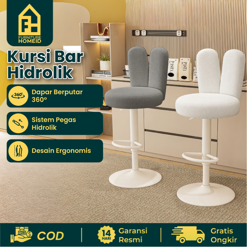 Jual FURNITURE Kursi Bar Hidrolik Modern Kursi Cafe Minimalis Kursi ...