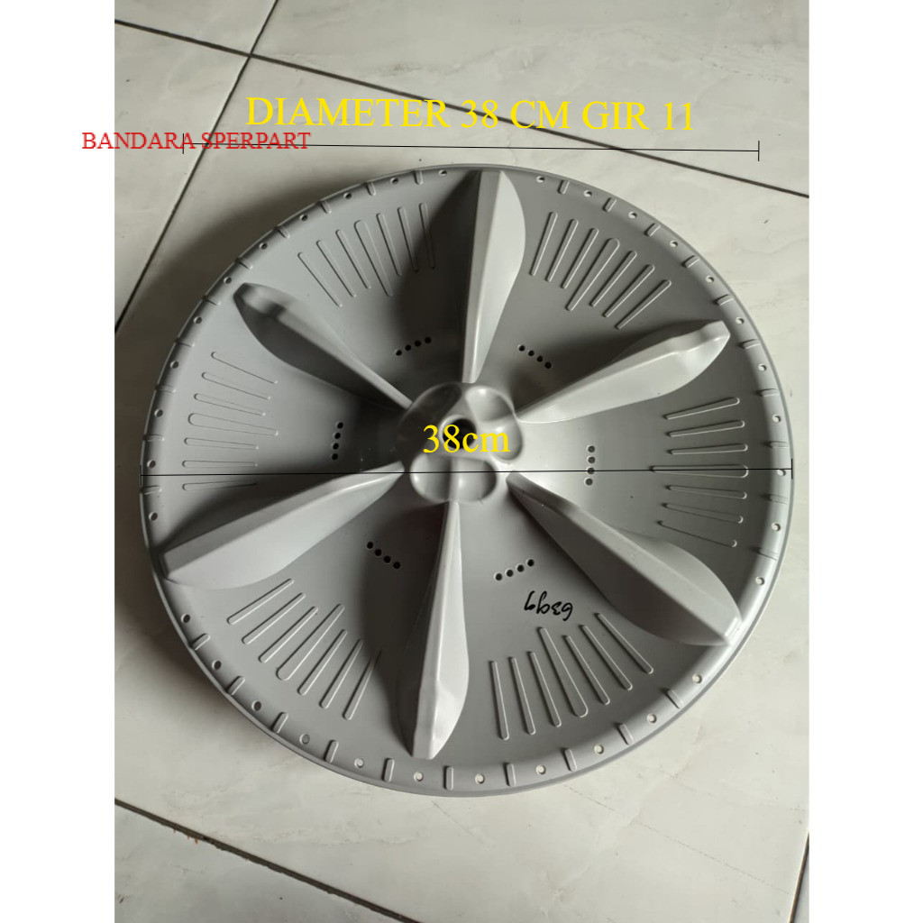 Jual PULSATOR BALING-BALING MESIN CUCI TOP LOADING MIDEA MAE8501(SG ...
