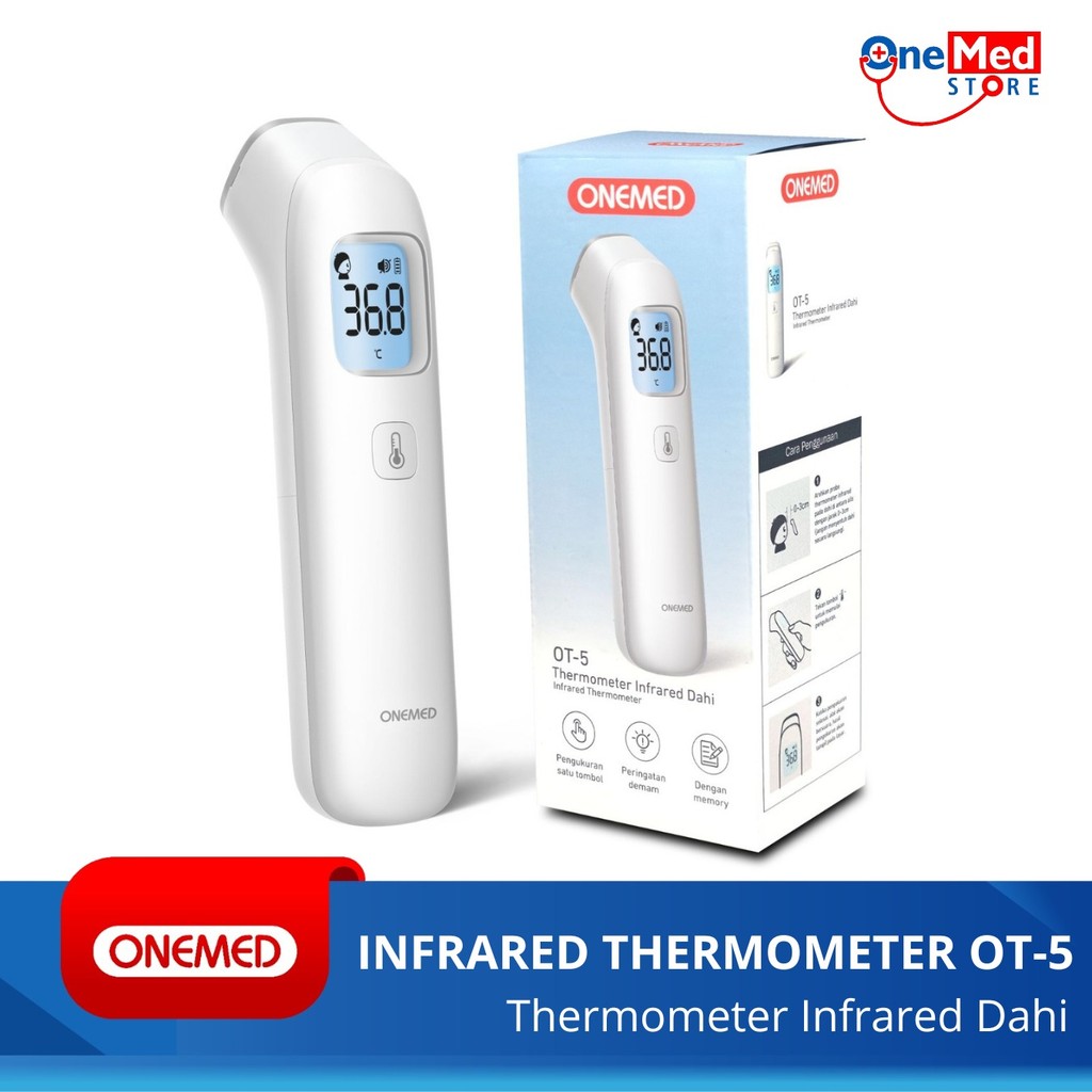 Jual Thermometer Head ONEMED Infrared OT - 5 3 in 1 Sensor termometer ...