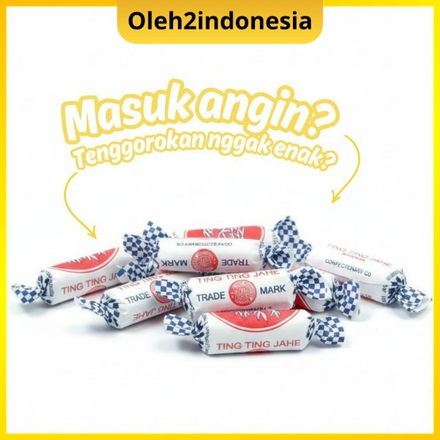 Jual Permen Ting ting Jahe Asli Tradisional Permen Jadul Praktis 100 ...