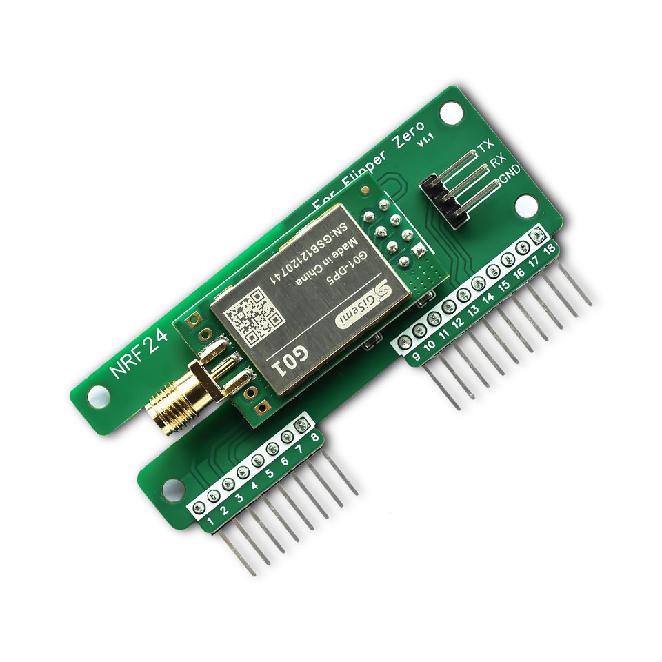 Jual Flipper Zero NRF24 Module, Wireless Sniffer and Mouse Jacker with ...