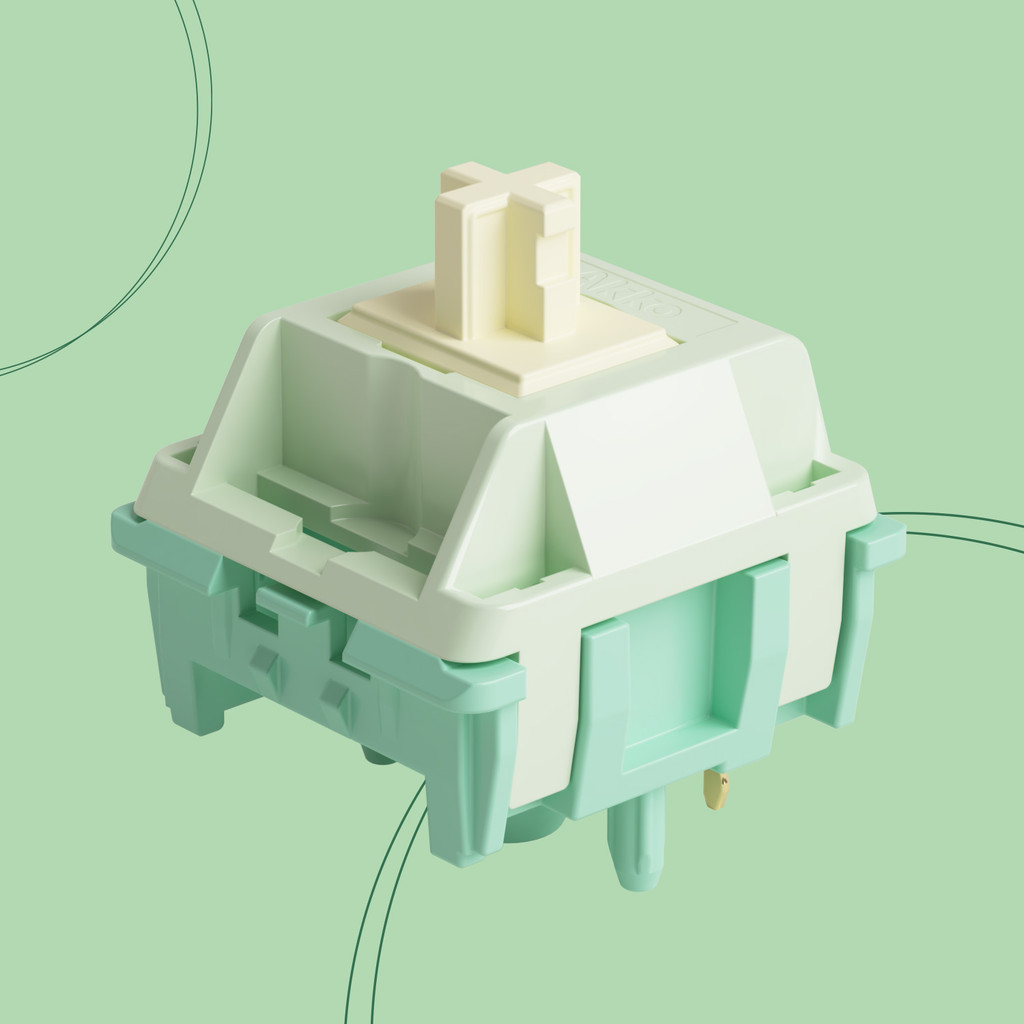 Jual Akko Cilantro Tactile Switches Deep Clack Early Bump 58gf Tactile ...