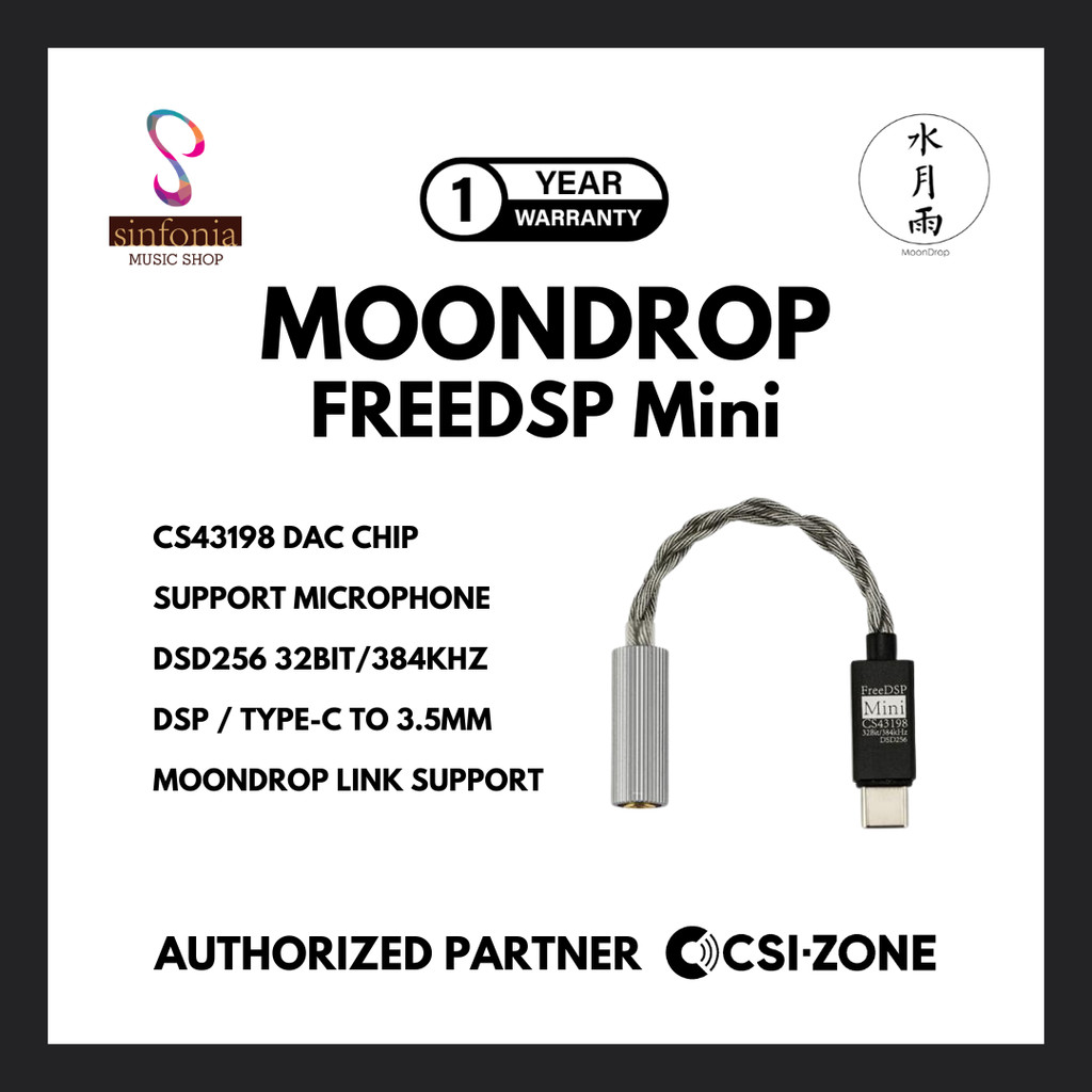 Jual Moondrop Free DSP Mini / FreeDSP Mini CS43198 Portable 3.5mm to ...