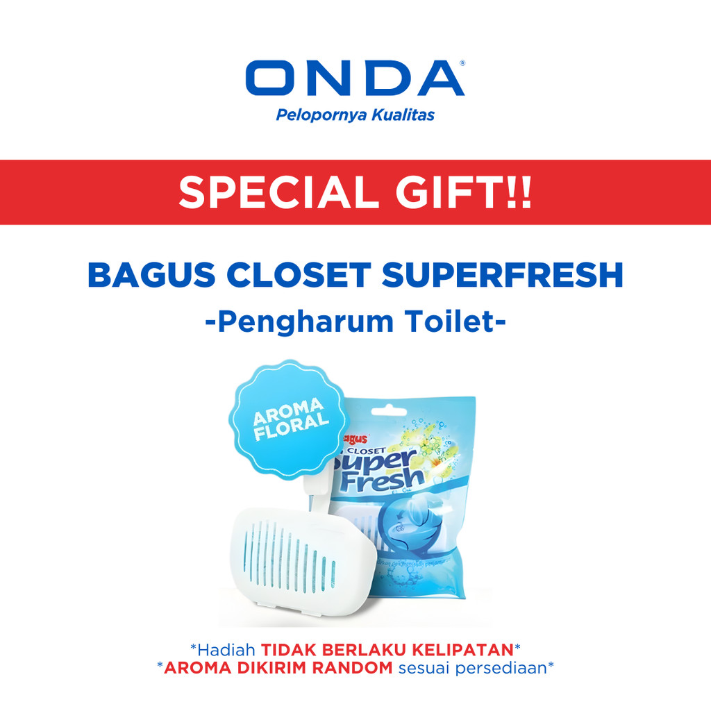 Jual [ONDA SPECIAL GIFT] Bagus Closet Superfresh Pengharum Toilet ...