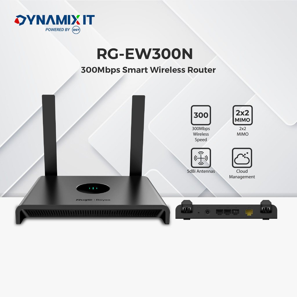 Jual RUIJIE REYEE RG-EW300N 300Mbps Wireless Smart Router | Shopee ...