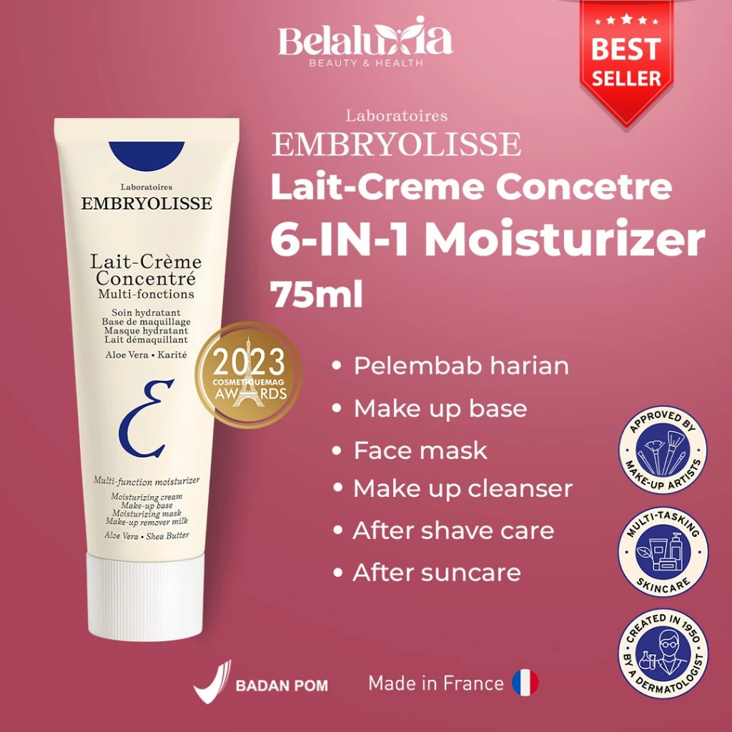 Jual Embryolisse Lait-Creme Concentre 75ml 6 IN 1 Pelembab Moisturizer ...