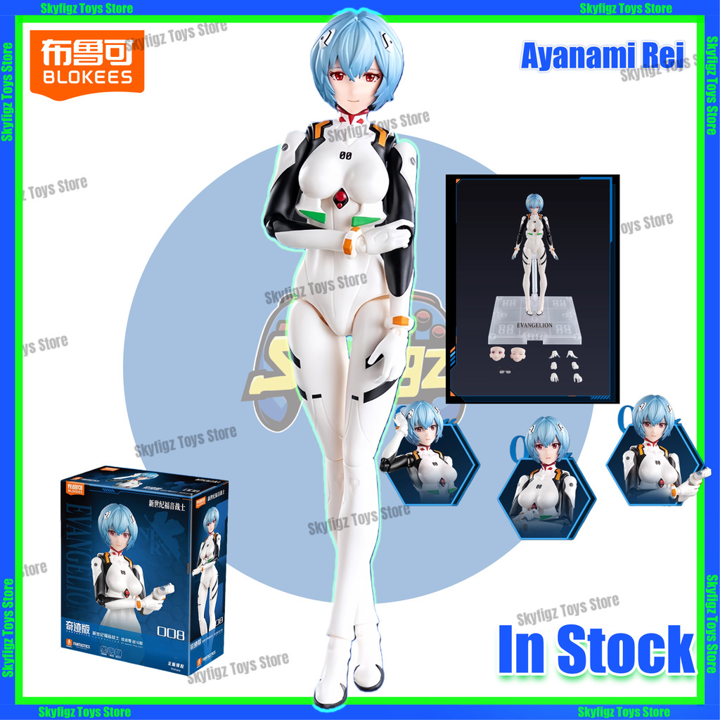 Jual In Stock BLOKEES Neon Genesis Evangelion EVA Asuka Ayanami Rei ...
