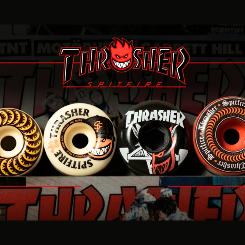 Jual Roda Spitfire Wheels x Thrasher Formula Four Roda Skateboard ...