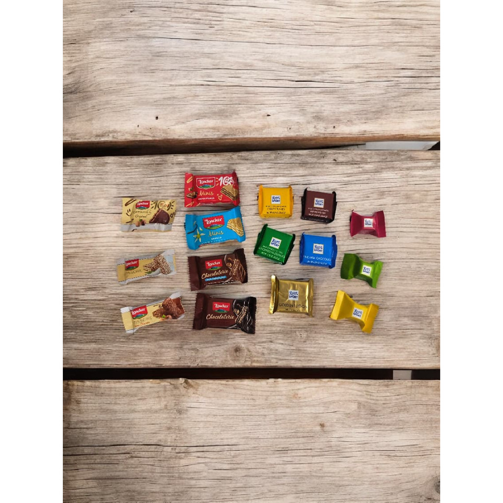 Jual Cokelat Ritter Sport x Loacker Wafer Favourites asal Eropa - Ecer ...