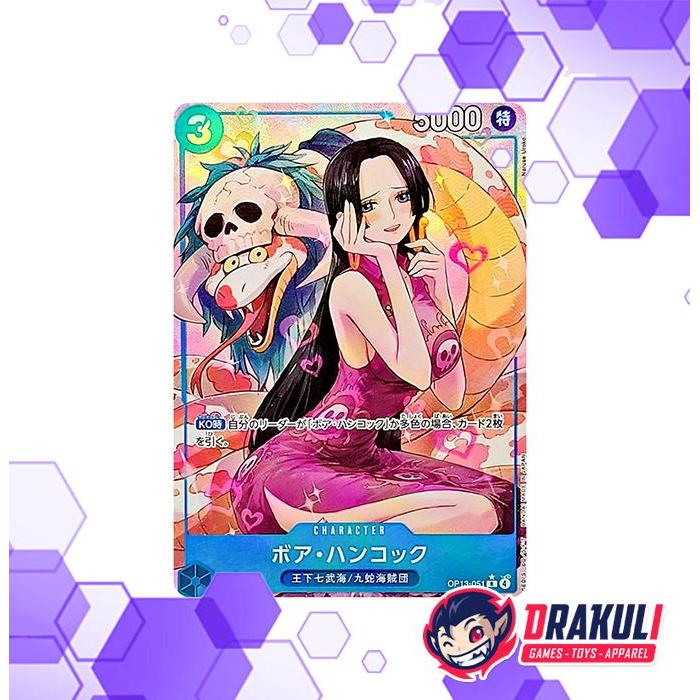 Jual One Piece Card Game - Boa Hancock (Parallel) OP13-051 P-R | Shopee ...
