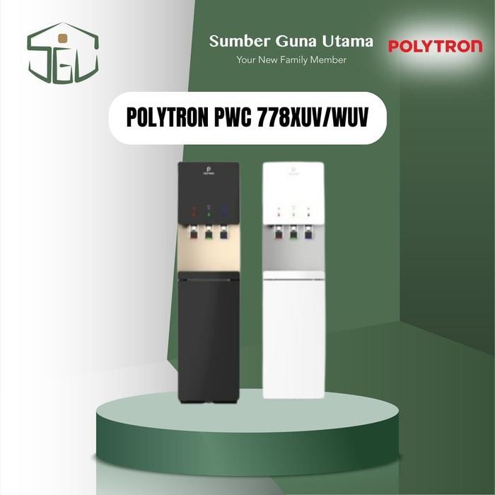 Jual Polytron dispenser galon bawah PWC 778XUV / PWC778XUV | Shopee ...