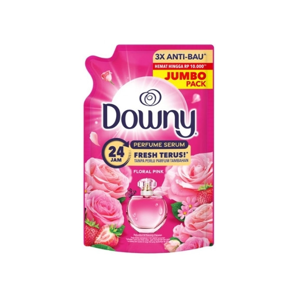 Jual DOWNY FLORAL PINK POUCH 875 ML | Shopee Indonesia
