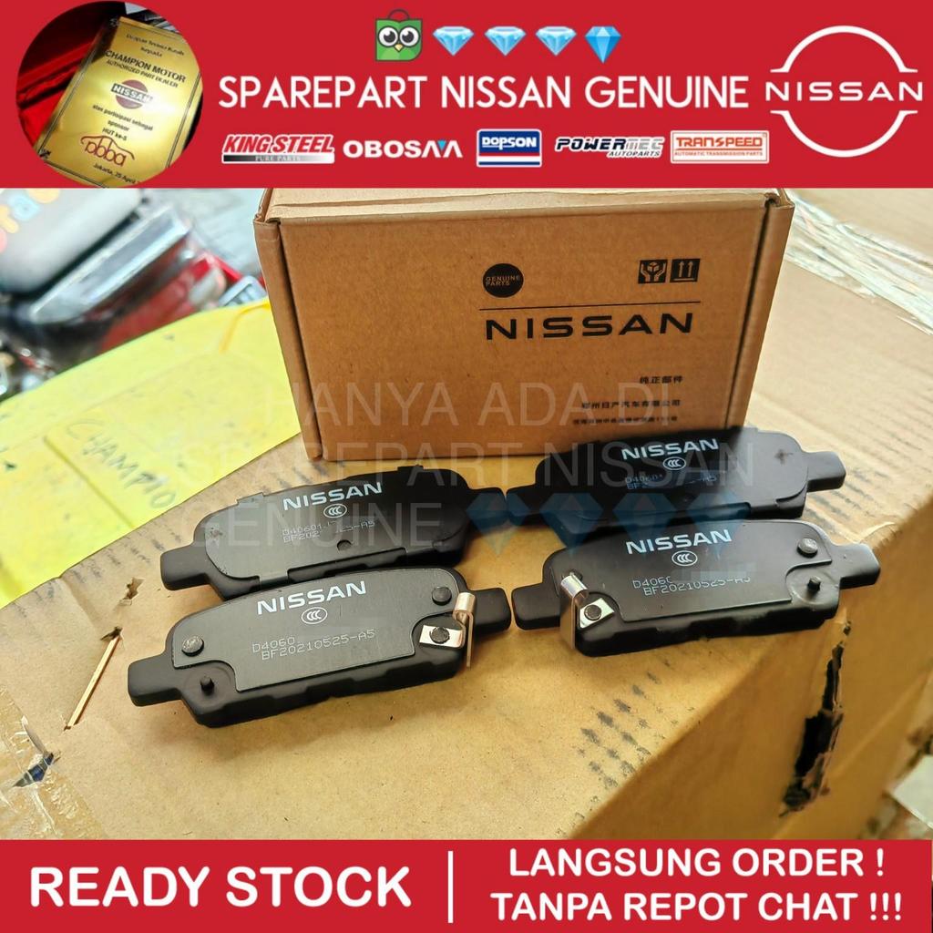 Jual Brake Pad Kampas Rem Belakang Xtrail T30 T31 T32 ORI NISSAN ...