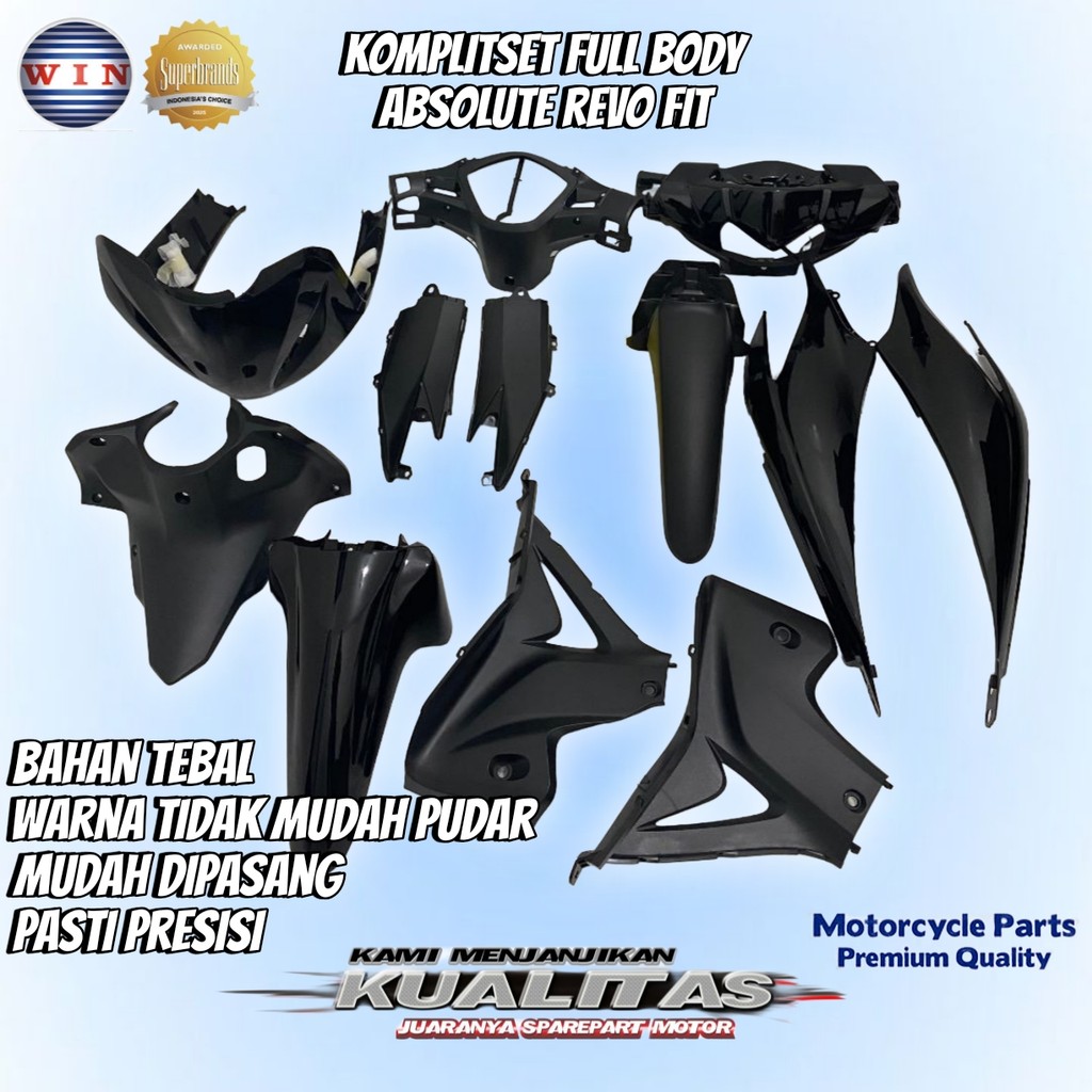 Jual Full Body Absolute Revo Fit 2011 2012 2013 Hitam merek WIN ...