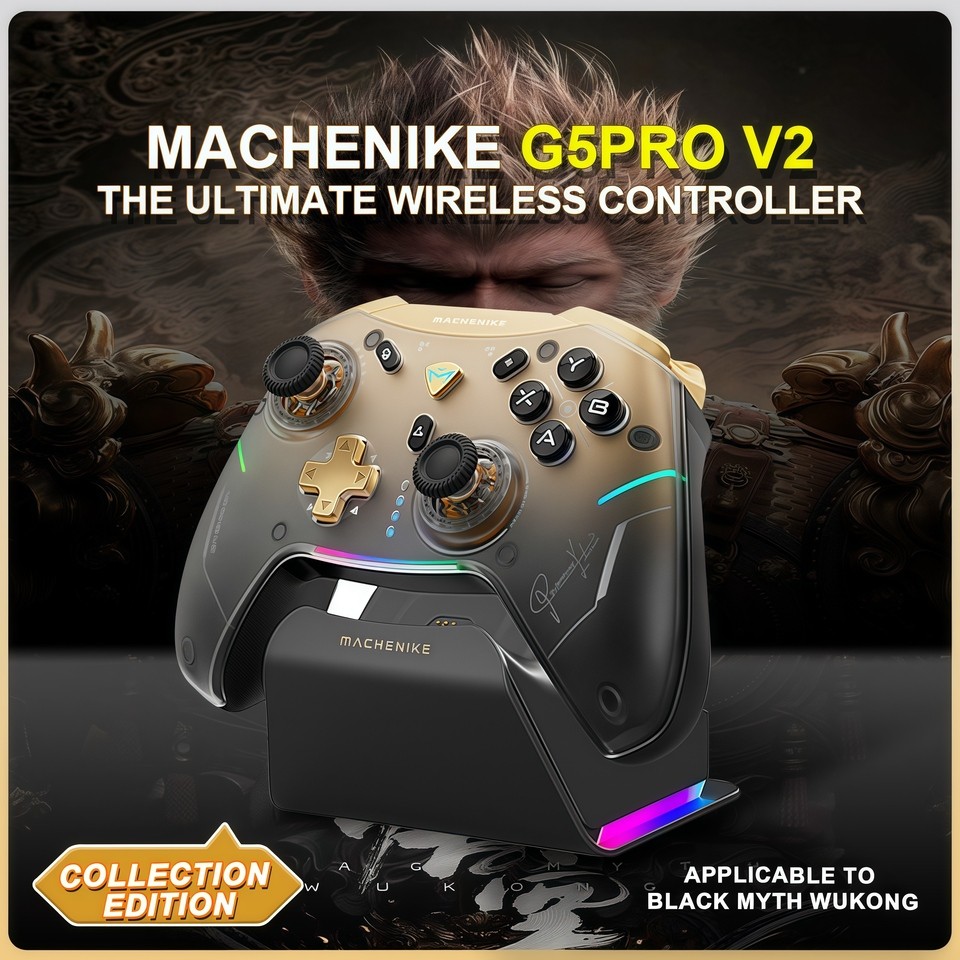 Jual Machenike Gamepads G5 Pro V2 Controller Three-Mode Game Collection ...