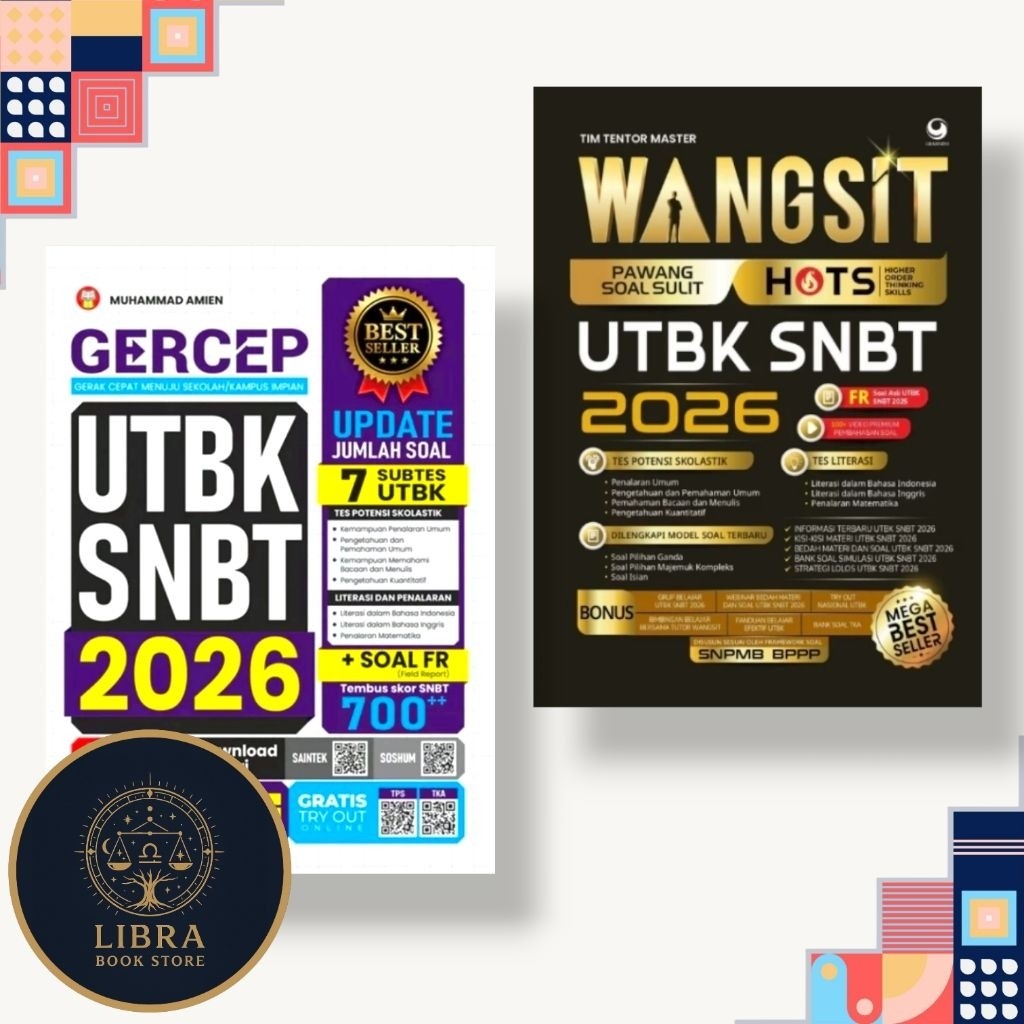 Jual LULUS SNBT : BUKU PATEN UTBK SNBT 2026, BUKU WANGSIT UTBK SNBT ...