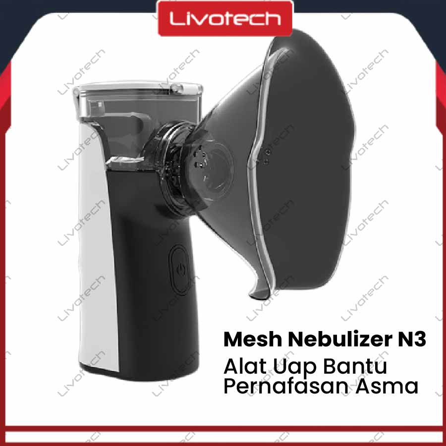 Jual LIVO Mesh Nebulizer N3 Alat Uap Bantu Pernafasan Asma Alat ...