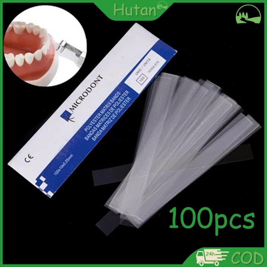 Jual 100pcs Dental matriks celluloid celuloid / matrix seluloid / mylar ...