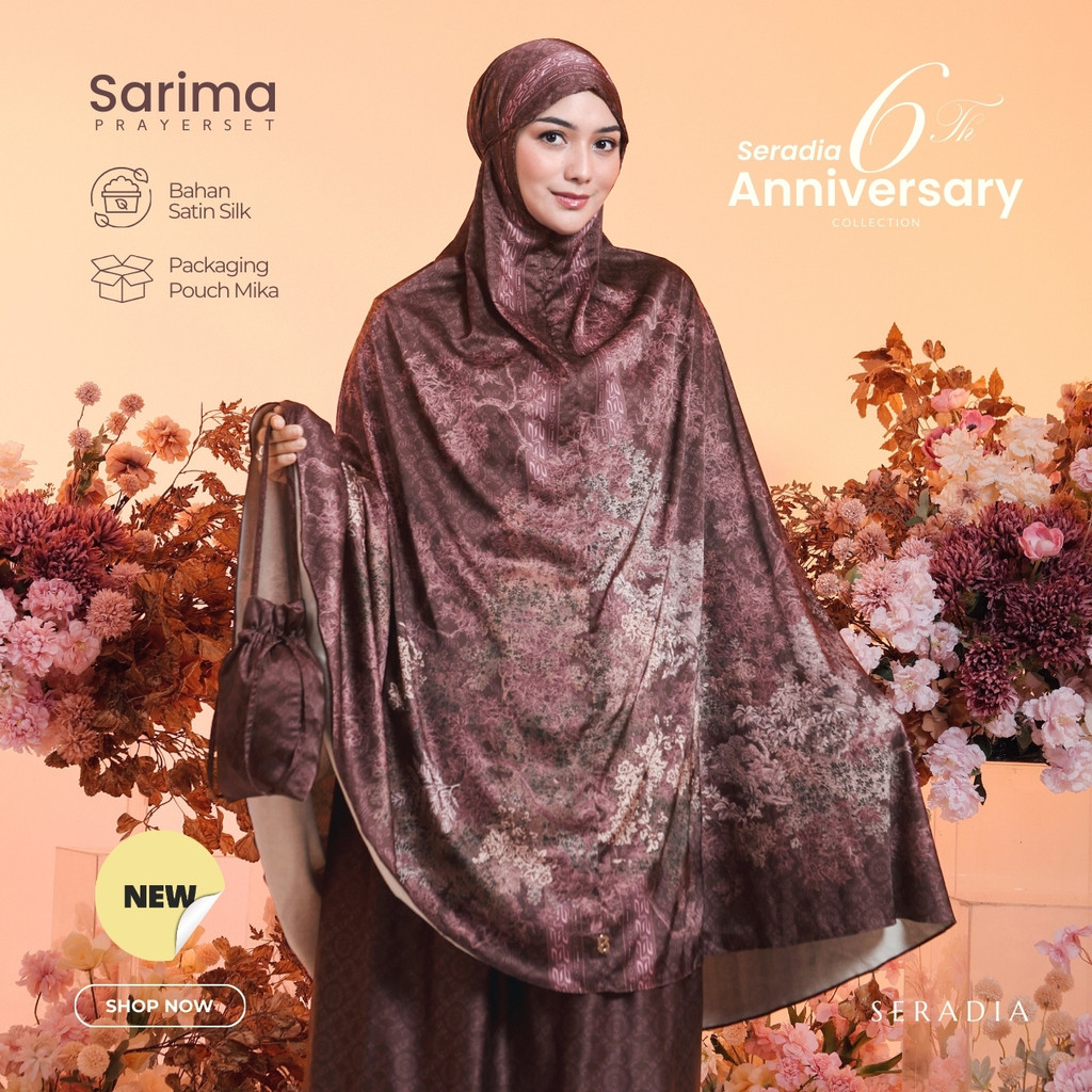 Jual Seradia - Mukena Motif Sarima 2in1 | Shopee Indonesia