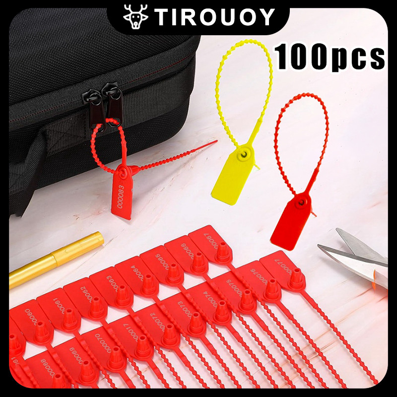 Jual 100PCS Segel Apar/Tali Seal Apar/Security Seal/Segel Kabel Ties ...