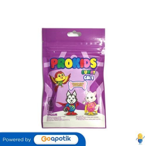 Jual Prokids Gummy Rasa Anggur 20 Gram Sachet | Shopee Indonesia