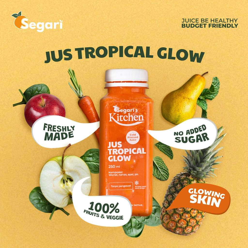 Jual Jus Tropical Glow (250 ml / botol) | Shopee Indonesia