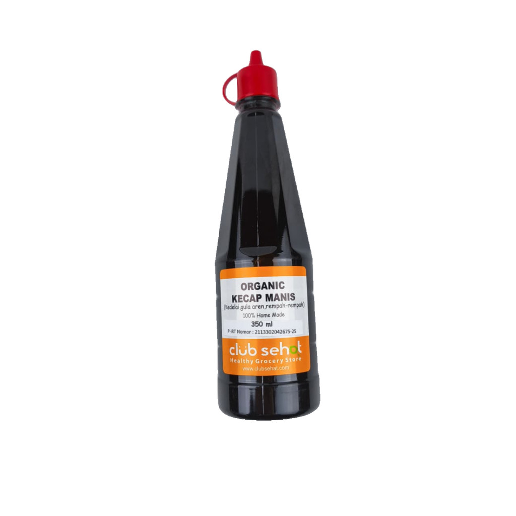 Jual Club Sehat Organic Kecap Manis 350ml – Kecap Manis Organik Alami ...