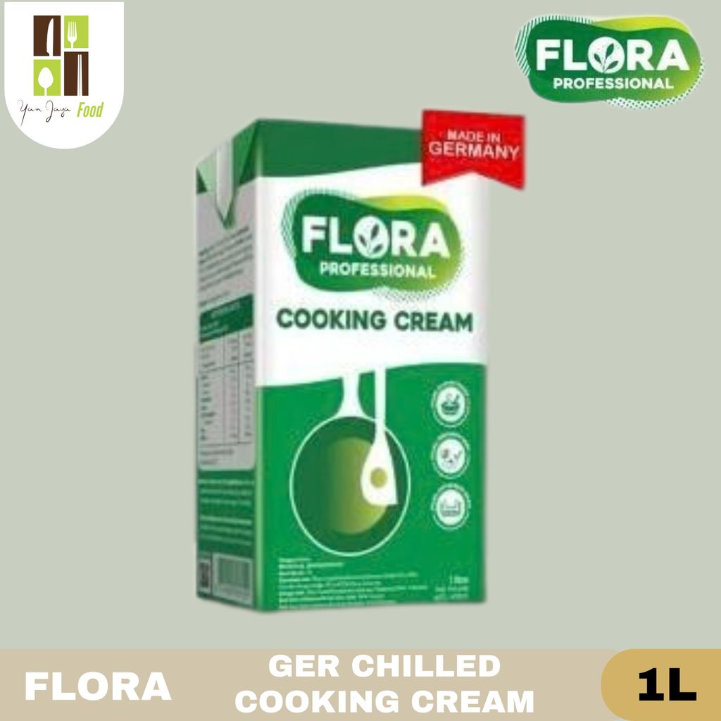 Jual Flora Professional Cooking Cream 1 Liter / Ger Chilled Cooking ...