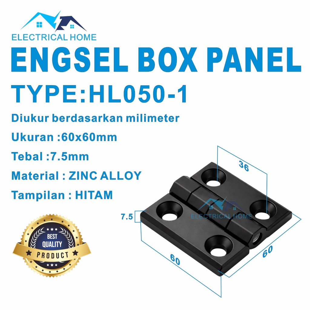 Jual Engsel Box Panel HL050-1 (60x60mm) | Shopee Indonesia