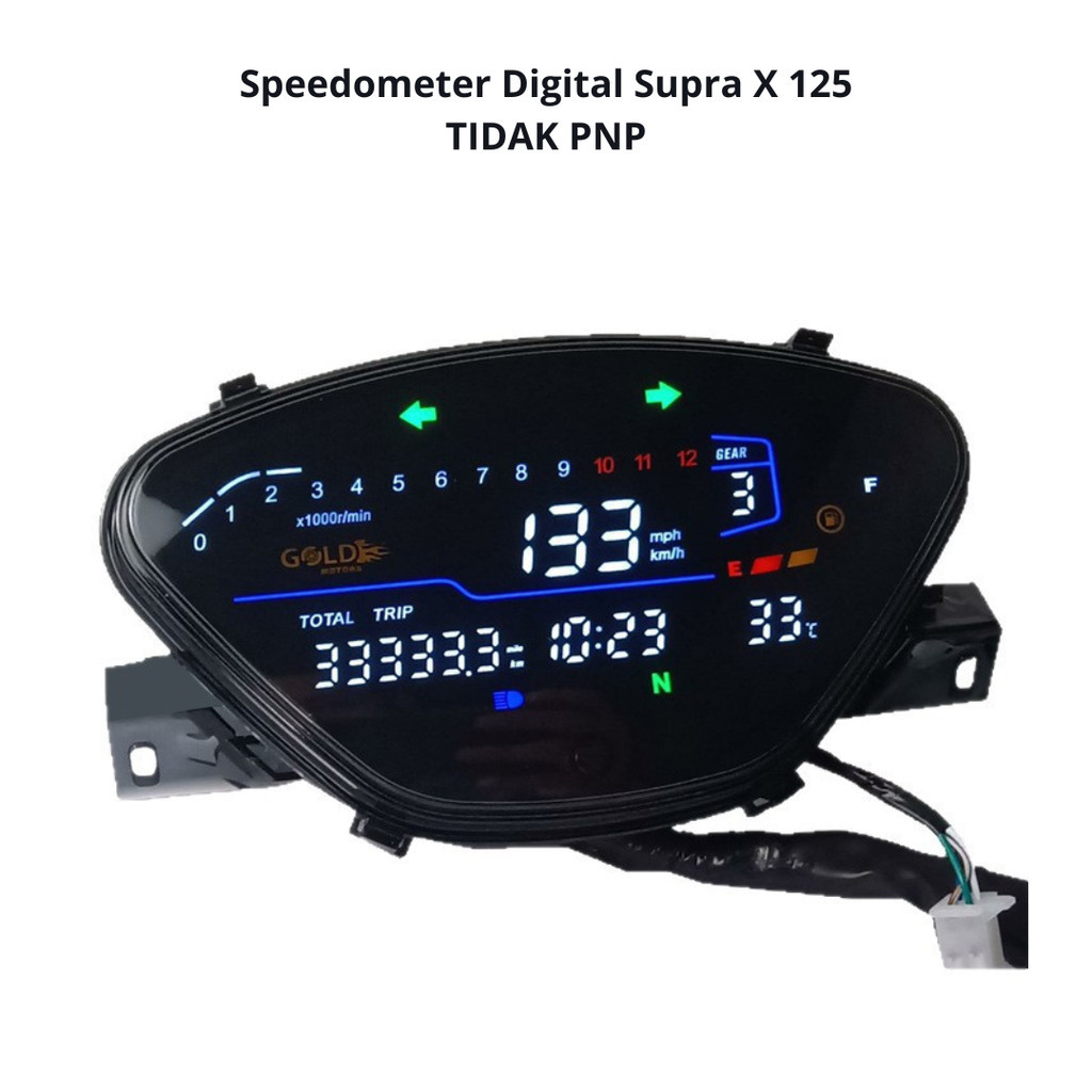 Jual Speedometer Spidometer Digital Supra X 125 Lama Old Batman ...